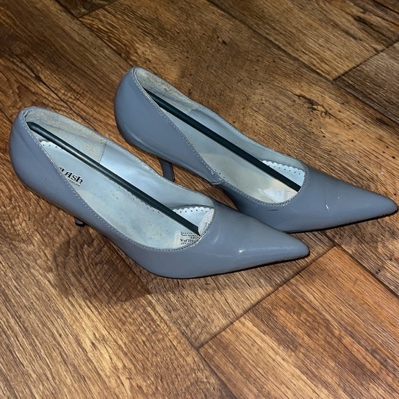 Splash | Shoes | Splash Charcoal Heels Womens 8 | Poshmark